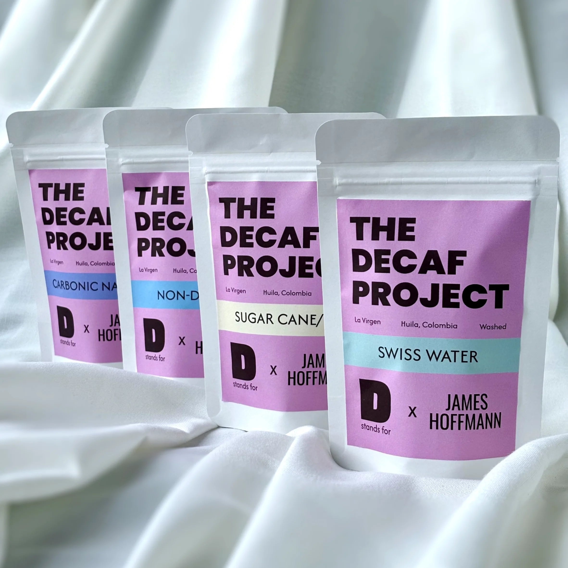 The Decaf Project "Tasting Kit" by James Hoffmann – D stands for