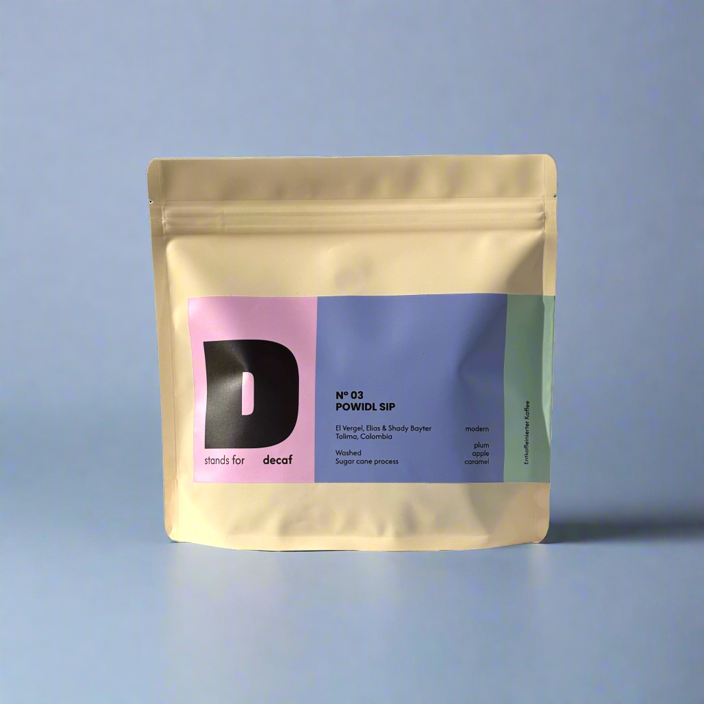 D stands for decaf | Premium entkoffeinierter Kaffee in Wien geröstet